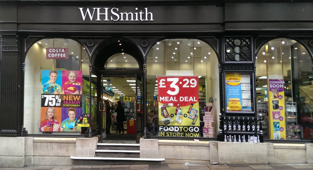 WH Smith Installation Featured in A1 Lighting Mag - Goodlight