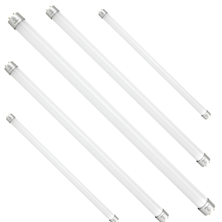 Retrofit T8 LED Tubes - 5ft length. Replaces fluorescent 5ft tube lights.