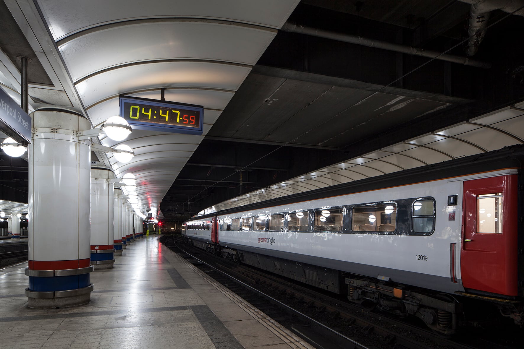Railroad Station Lights
