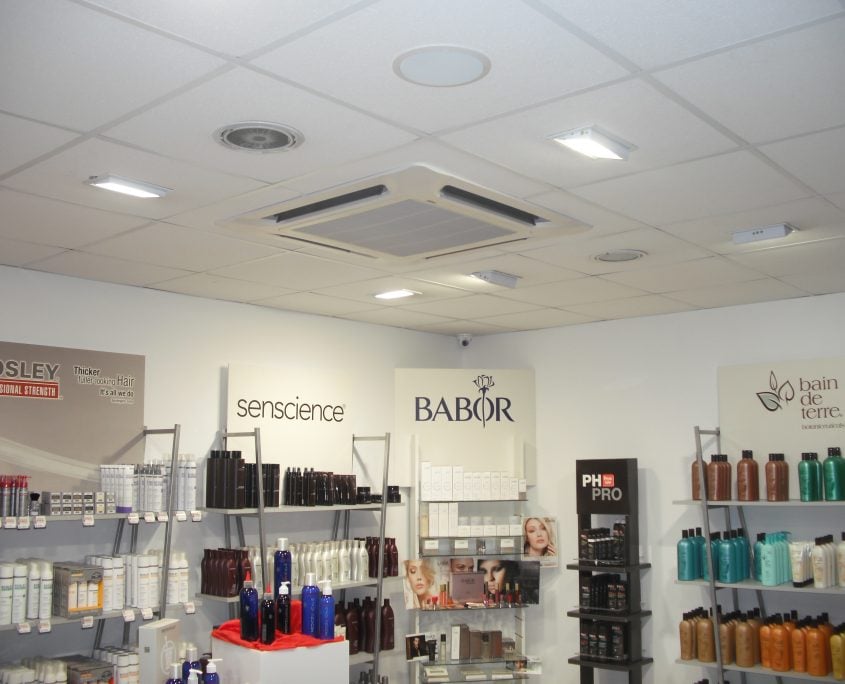 Beautiful LED Lighting for Hair, Nail and Beauty Salons