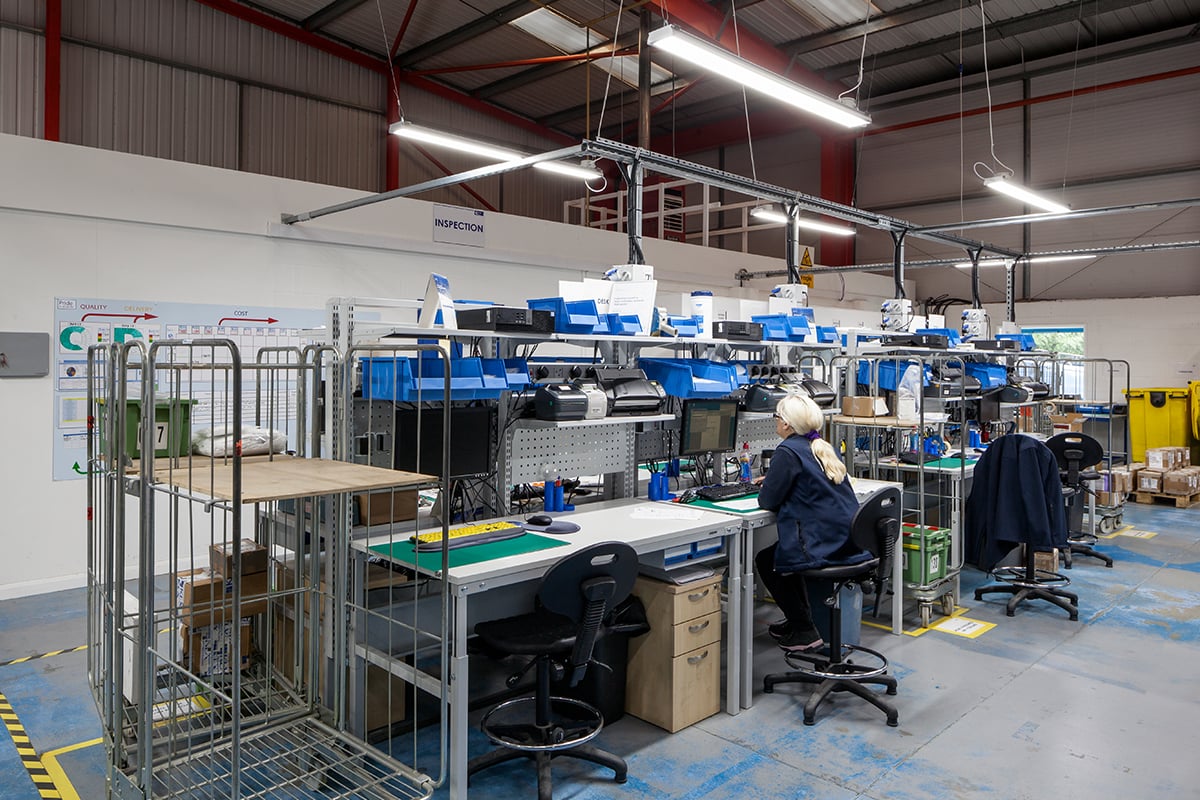 High-performance LED Battens that deliver up to 130Lm/W