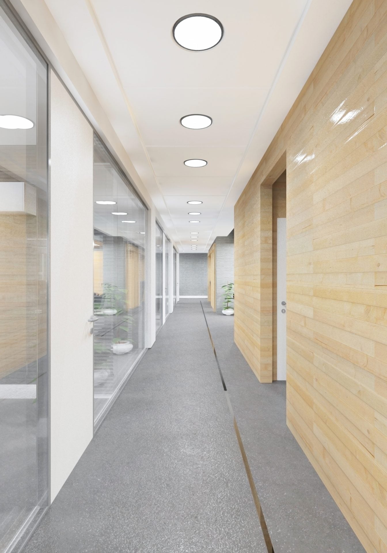 LED Lighting for Corridors