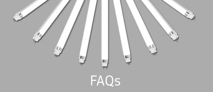 Plug & Play T5 and T8 LED Tubes